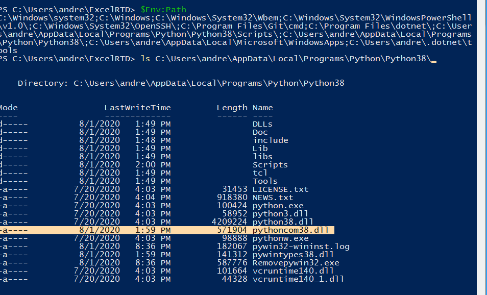 Does this work? · Issue #2 · chaelim/ExcelRTD · GitHub