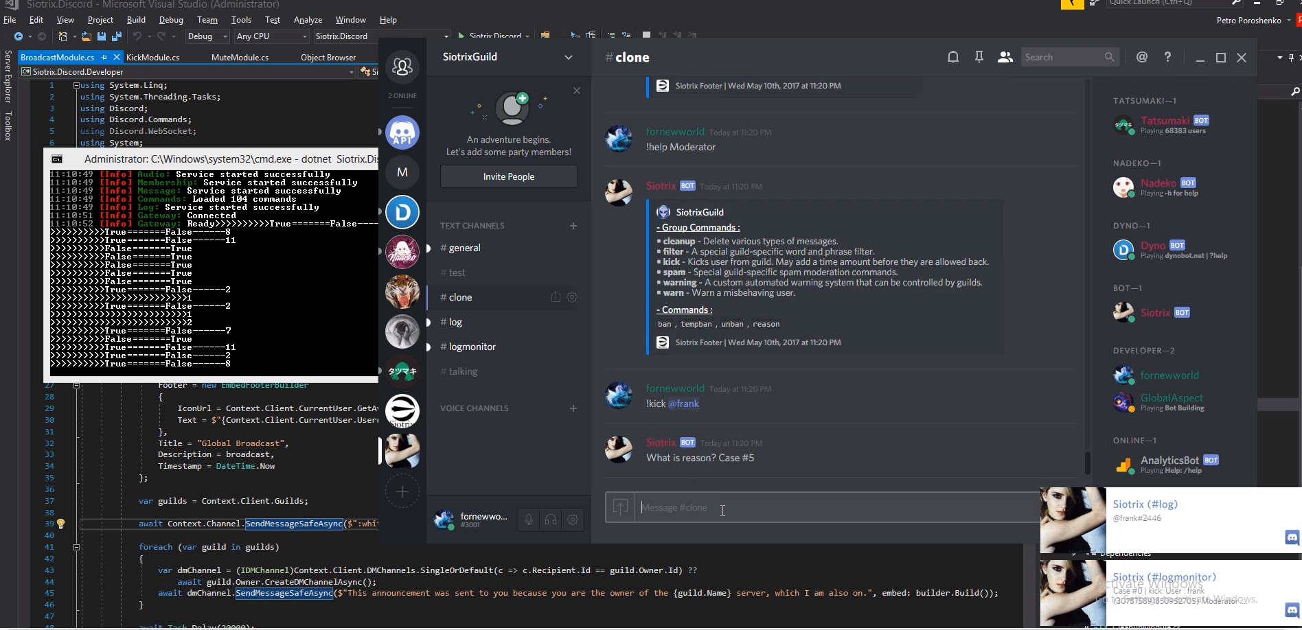 GitHub - skm19860915/.NETCore-DiscordBot: This is DiscordBot that has been developed by C#, .NET ...