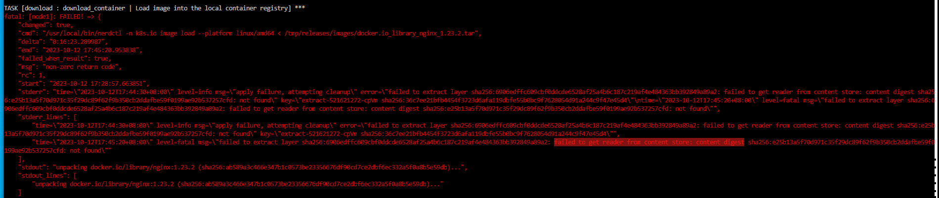 Centos 792 安装报错。 · Issue 98 · Eip Workkuboard Spray · Github 