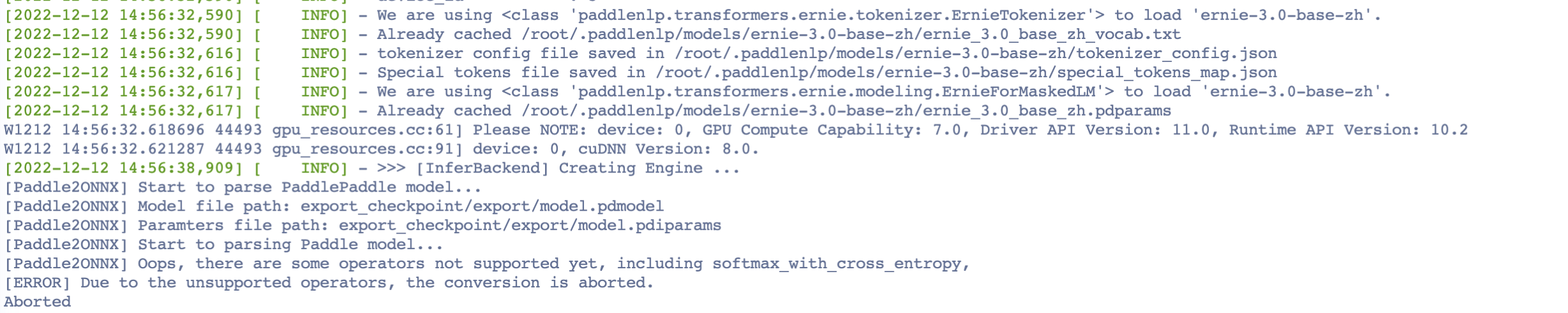 Request For Supporting Softmaxwithcrossentropy · Issue 991 · Paddlepaddlepaddle2onnx · Github