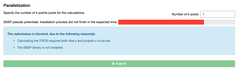 The SSSP version check break the app after SSSP library version bump · Issue #346 · aiidalab ...
