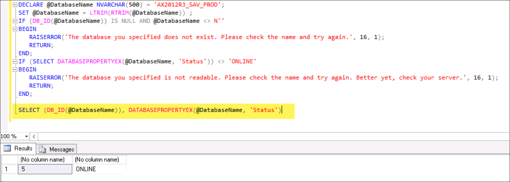 sp_BlitzCache - The database you specified is not readable, but status is online · Issue #1582 ...