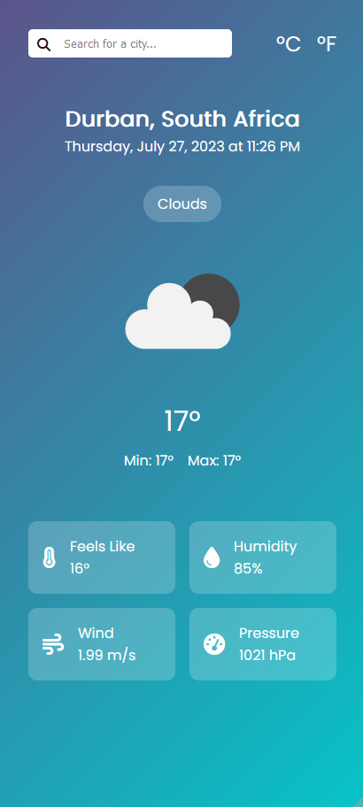 GitHub - Liberator-I/Weather-App