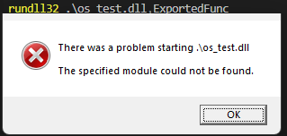 OS stdlib copyFile operation cause "specified module could not be found" error in DLLs on ...