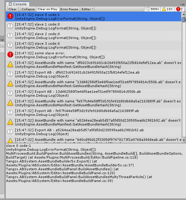Unity2018.4.9打包报错。FileNotFoundException: Could not find file result_0.json" · Issue #4 ...