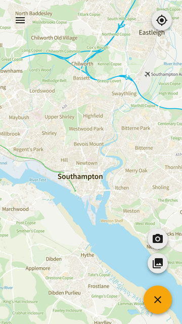Show Camera And Photo Library Options When Open The Photo Fab · Issue 201 · Geovation Photos