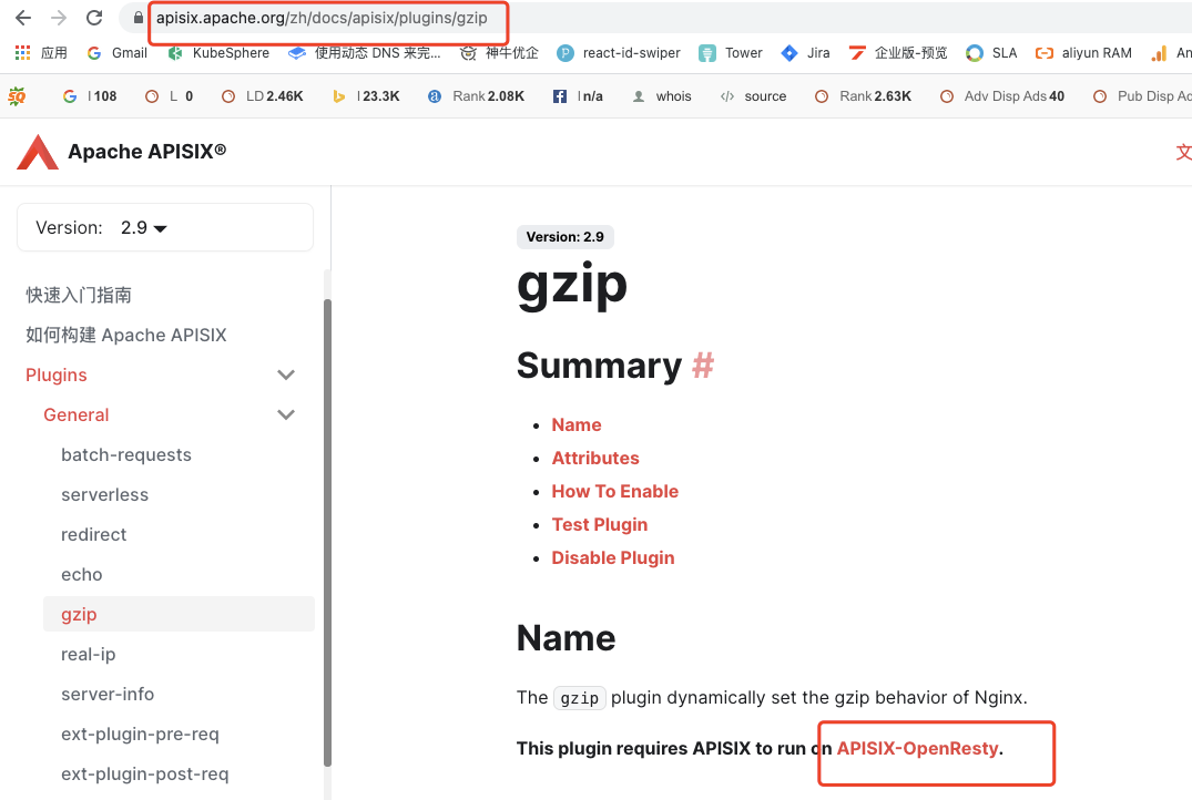 Bug: broken link in real-ip and gzip plugin page · Issue #544 · apache/apisix-website · GitHub