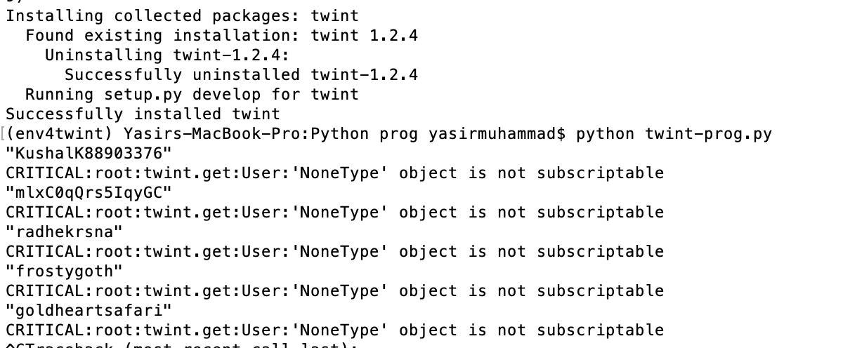 CRITICAL:root:twint.get:User:'NoneType' object is not subscriptable · Issue #479 · twintproject ...