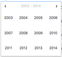 ability to select a year from a year range · Issue #1585 · Hacker0x01 ...