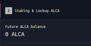 @kind/feature - migrate & stake amt should be used to populate future alca · Issue #64 ...
