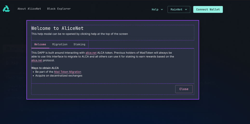 @kind/feature - Create Lander Modal · Issue #68 · alicenet/ui · GitHub