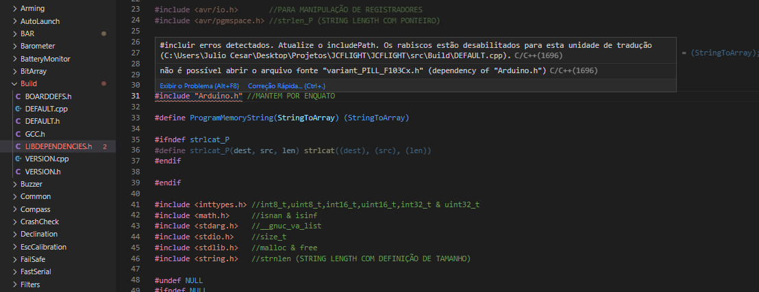 STM32 Compilation error · Issue #530 · platformio/platform-ststm32 · GitHub
