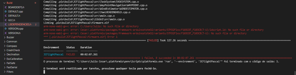 STM32 Compilation error · Issue #530 · platformio/platform-ststm32 · GitHub
