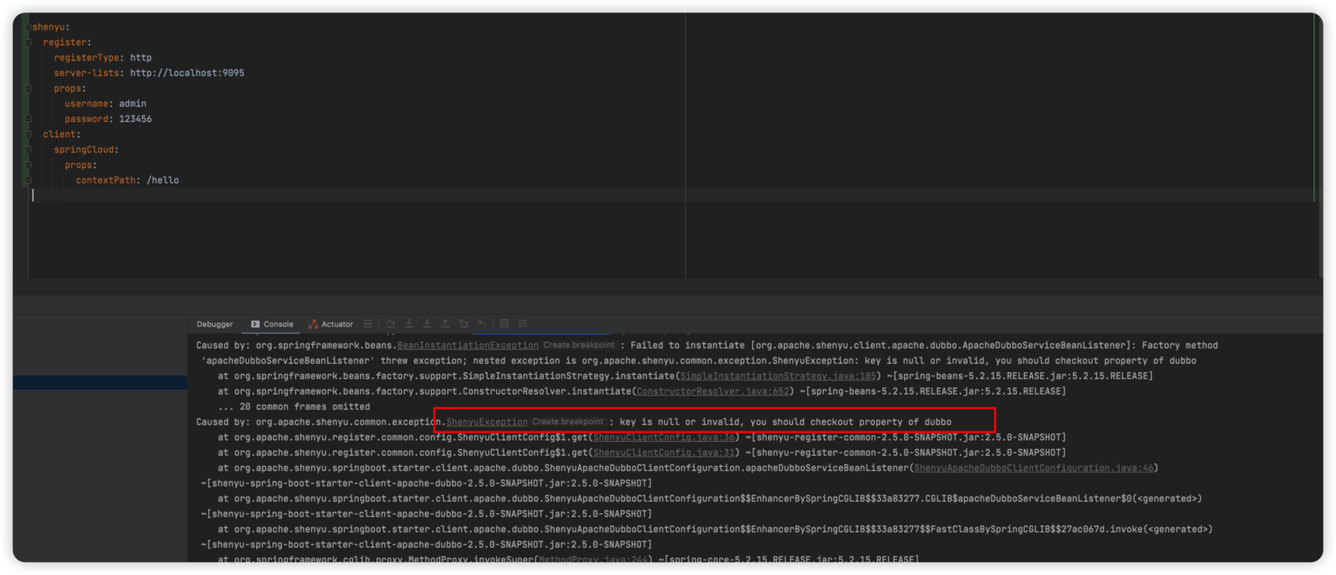 Bug When Client Properties Is Null Or Invalid While Throw Nullpointexception · Issue 3862 7974