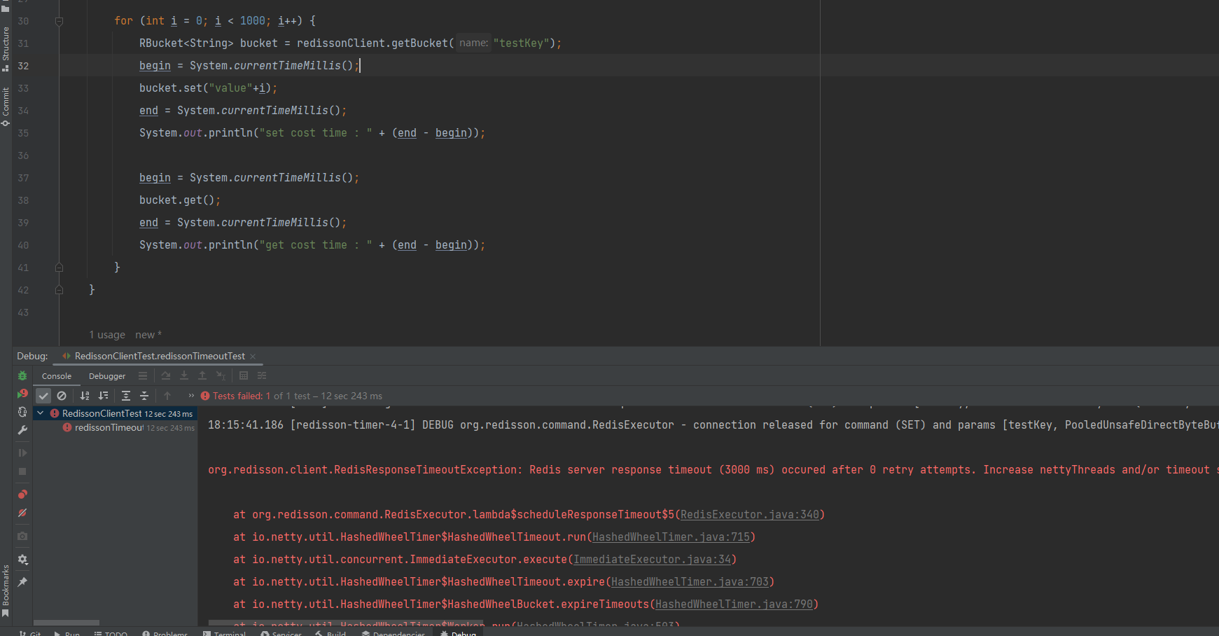 When using blockQueue with Redisson, other commands may experience blocking. · Issue #5279 ...
