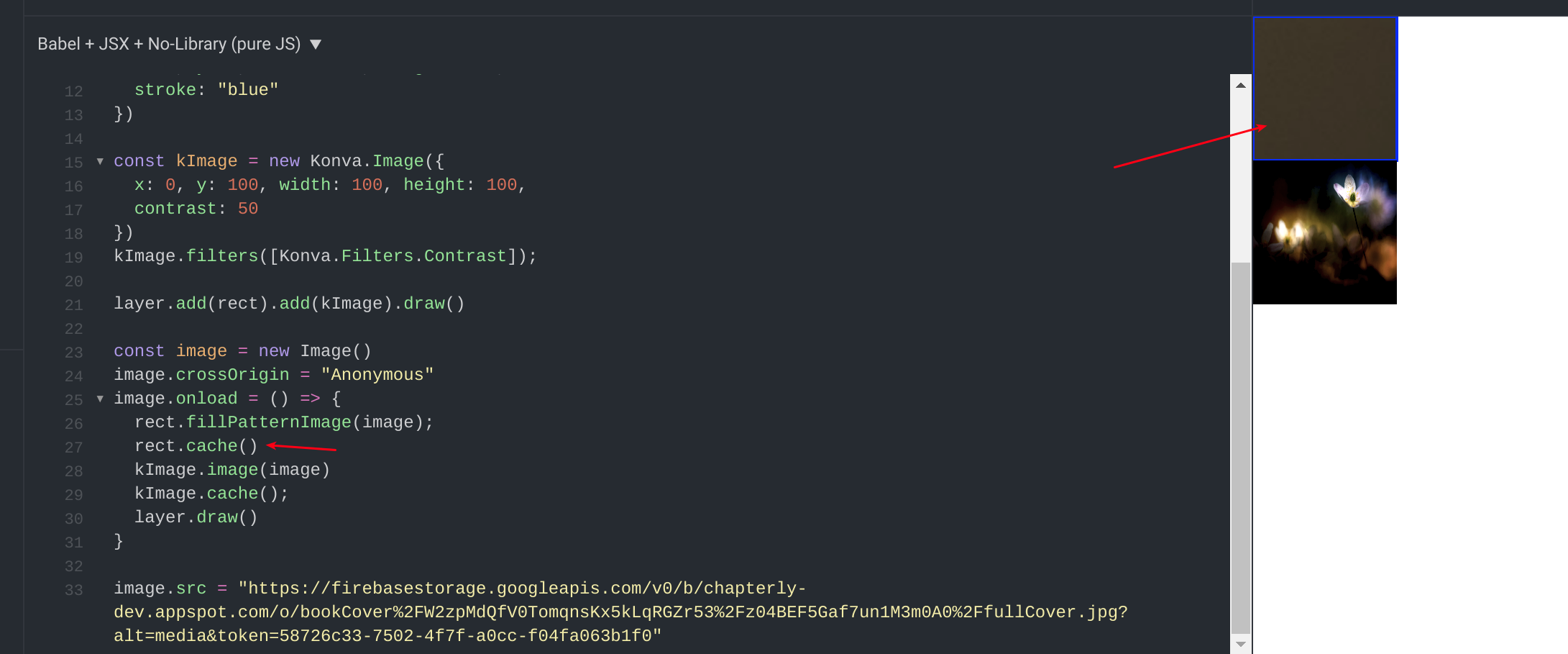 fillPatternImage requires caching when using crossOrigin images · Issue #688 · konvajs/konva ...