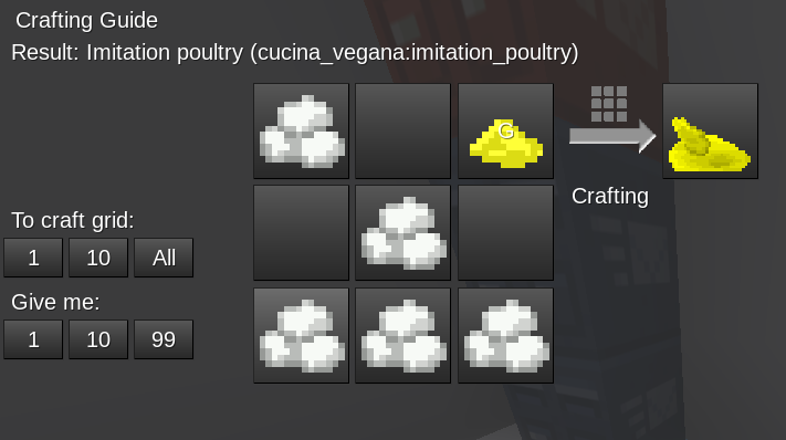 craftguide "craft" buttons don't work w/ recipes w/ items specified by ...