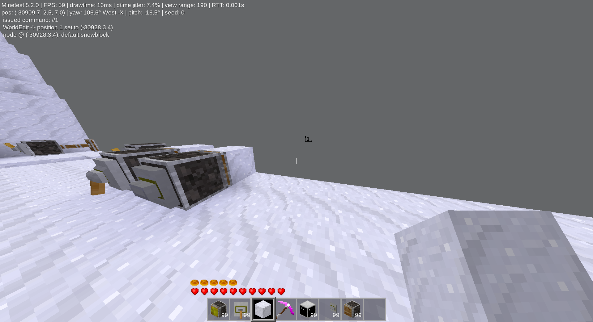 mvps: you can push things out of the edge of the world and pull them ...