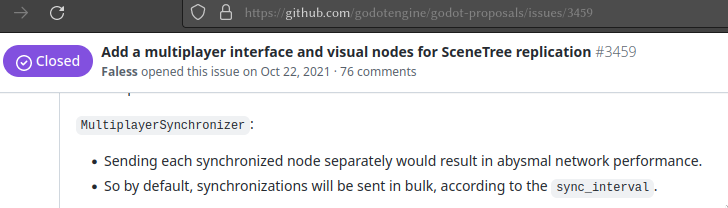 Unable to dynamically/realtime add property on MultiplayerSynchronizer · Issue #71468 ...