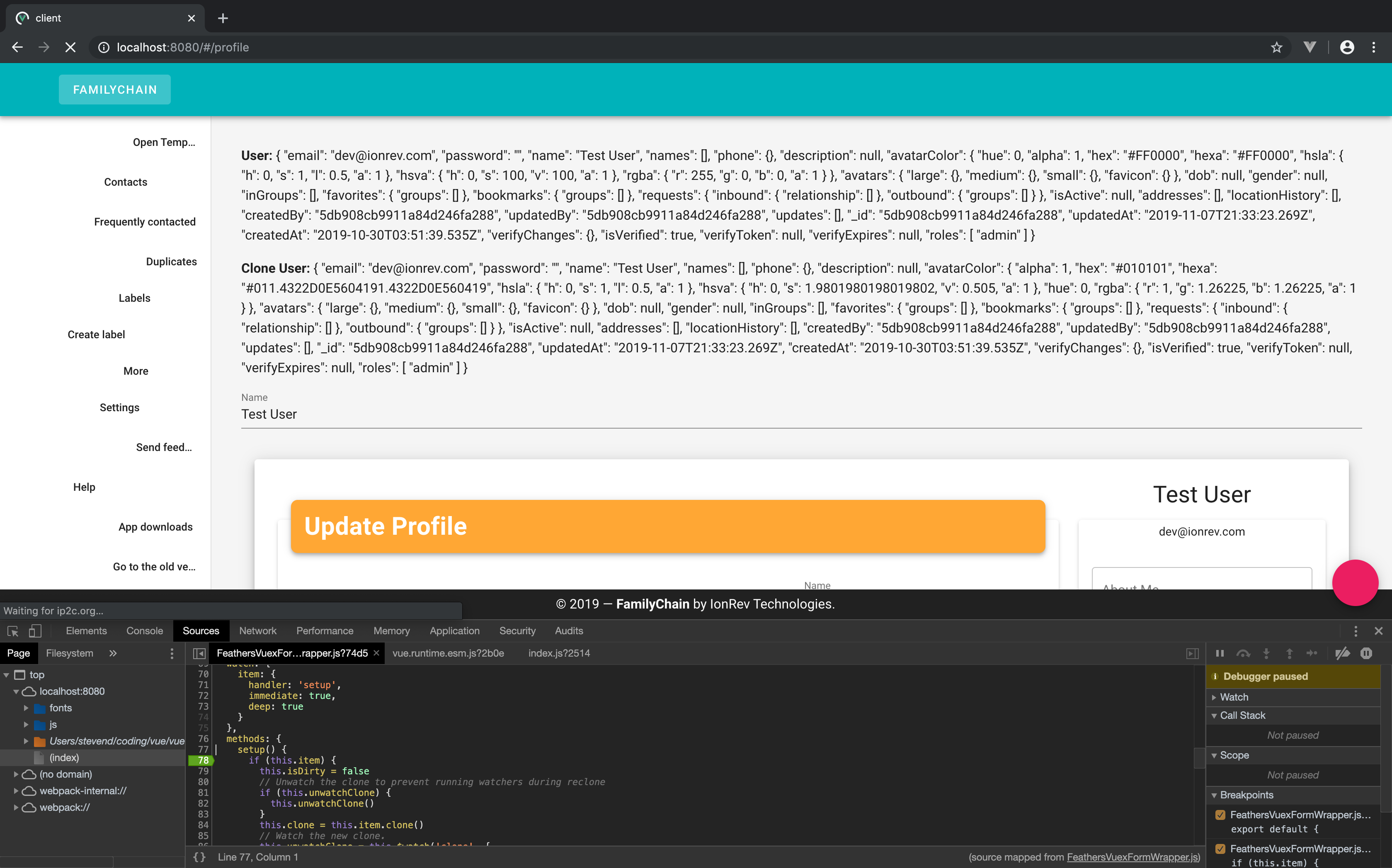 Feathersvuexformwrapper Example · Issue 354 · Feathersjs Ecosystemfeathers Vuex · Github 0368