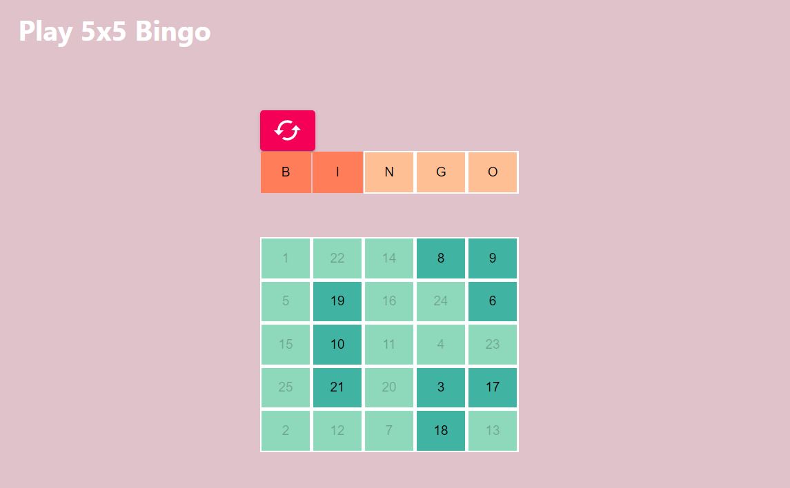 GitHub - haifanm/Bingo-ReactJS: Play 5x5 Bingo game against computer ...