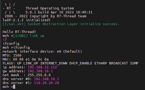 瑞萨bsp以太网驱动完善 · Issue #7206 · RT-Thread/rt-thread · GitHub