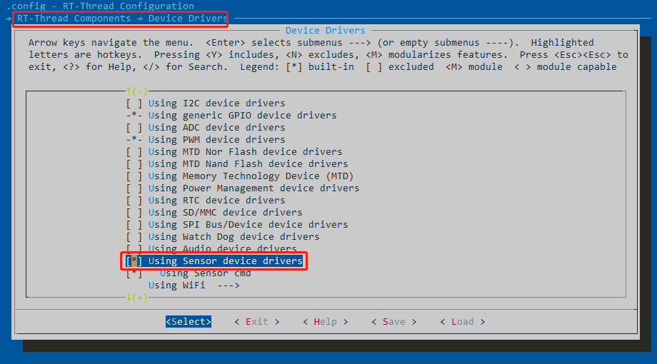 sensor驱动编译时找不到头文件 · Issue #2454 · RT-Thread/rt-thread · GitHub