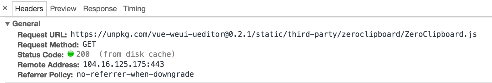ZeroClipboard is not defined · Issue #2 · yiwuyu/vue-weui-ueditor · GitHub