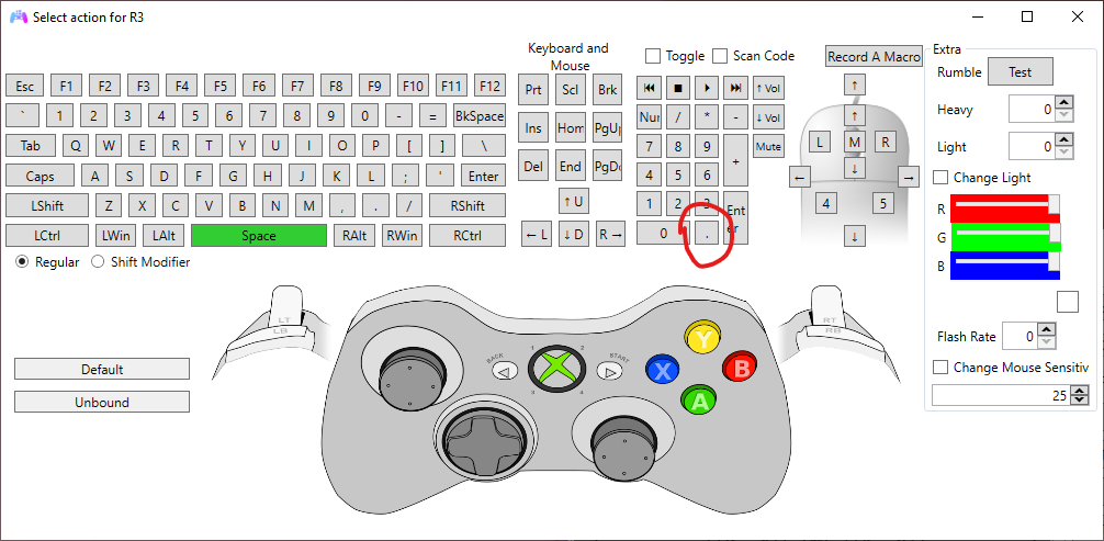 I cannot map numpad period to any button. · Issue #1076 · Ryochan7 ...