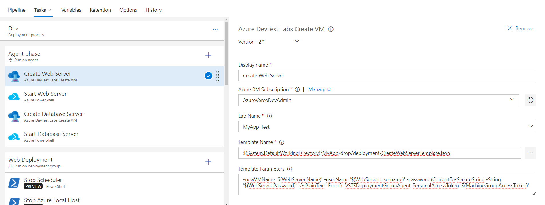 VSTS Deployment Group - Fails to apply artifact on DTL VM creation · Issue #275 · Azure/azure ...