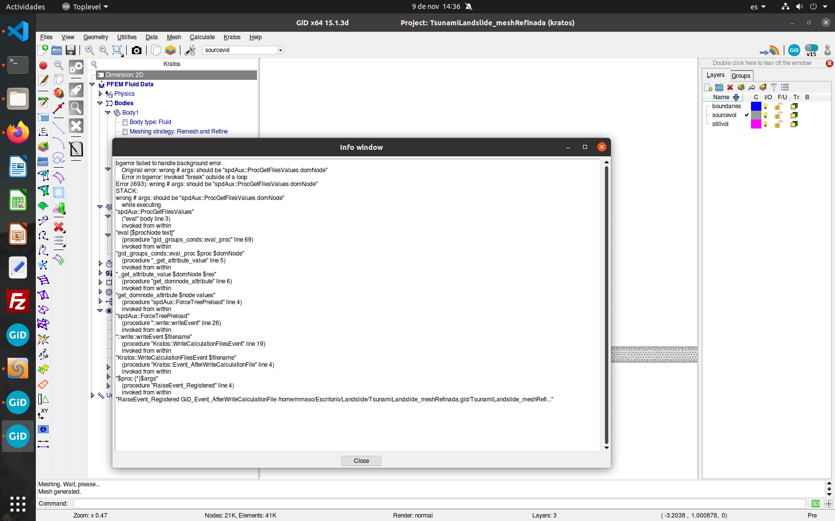 not printing calculation files · Issue #851 · KratosMultiphysics/GiDInterface · GitHub
