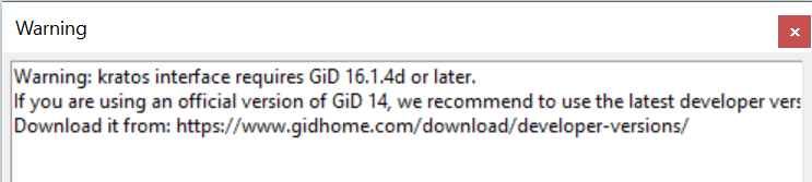 Compatibility of versions · Issue #948 · KratosMultiphysics/GiDInterface · GitHub