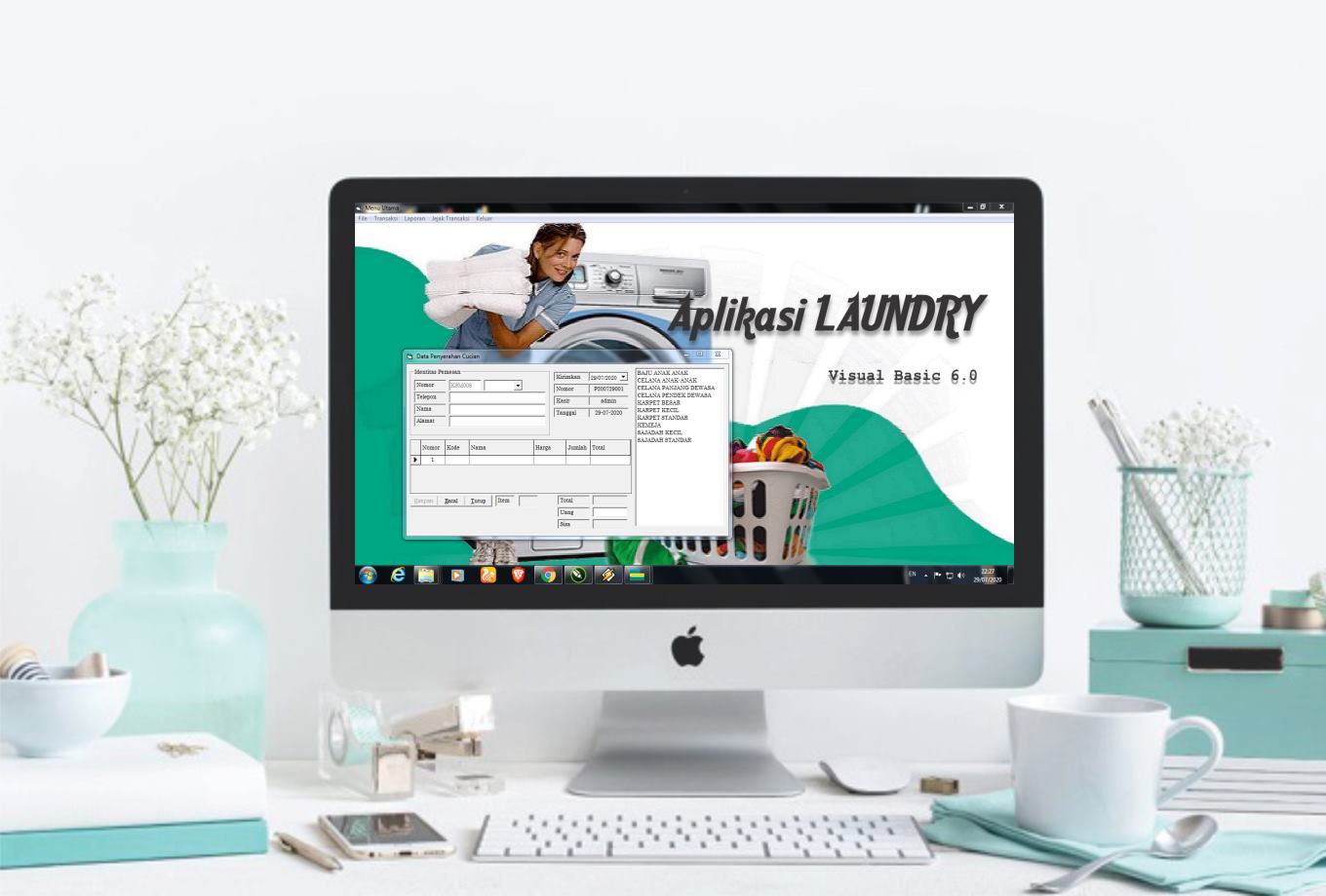 GitHub - novri3h/ProgramLaundry: Aplikasi laundry ini sangat berguna untuk membantu efisiensi ...