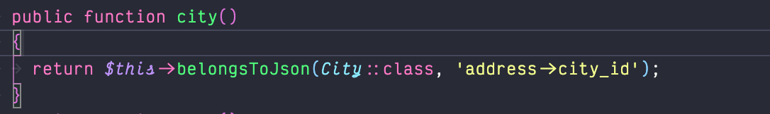 Using belongsToJson returns nested array. · Issue #65 · staudenmeir/eloquent-json-relations · GitHub