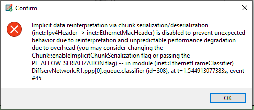 Omnet 6 0 1 Inet 4 4 Examples Diffserv Onedomain Example Crashes · Issue 950 · Omnetpp