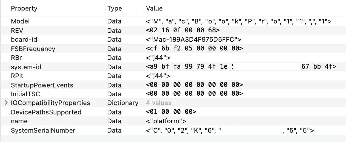 OC: OEM specified values for system-id and SystemSerialNumber are not written to data hub ...