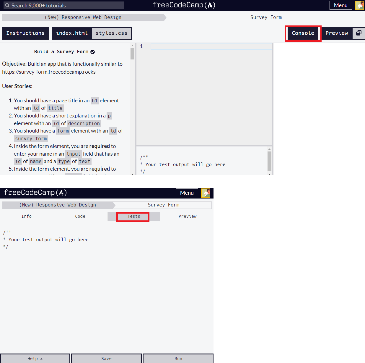 Tab names are different between desktop layout and mobile layout · Issue #48807 · freeCodeCamp ...