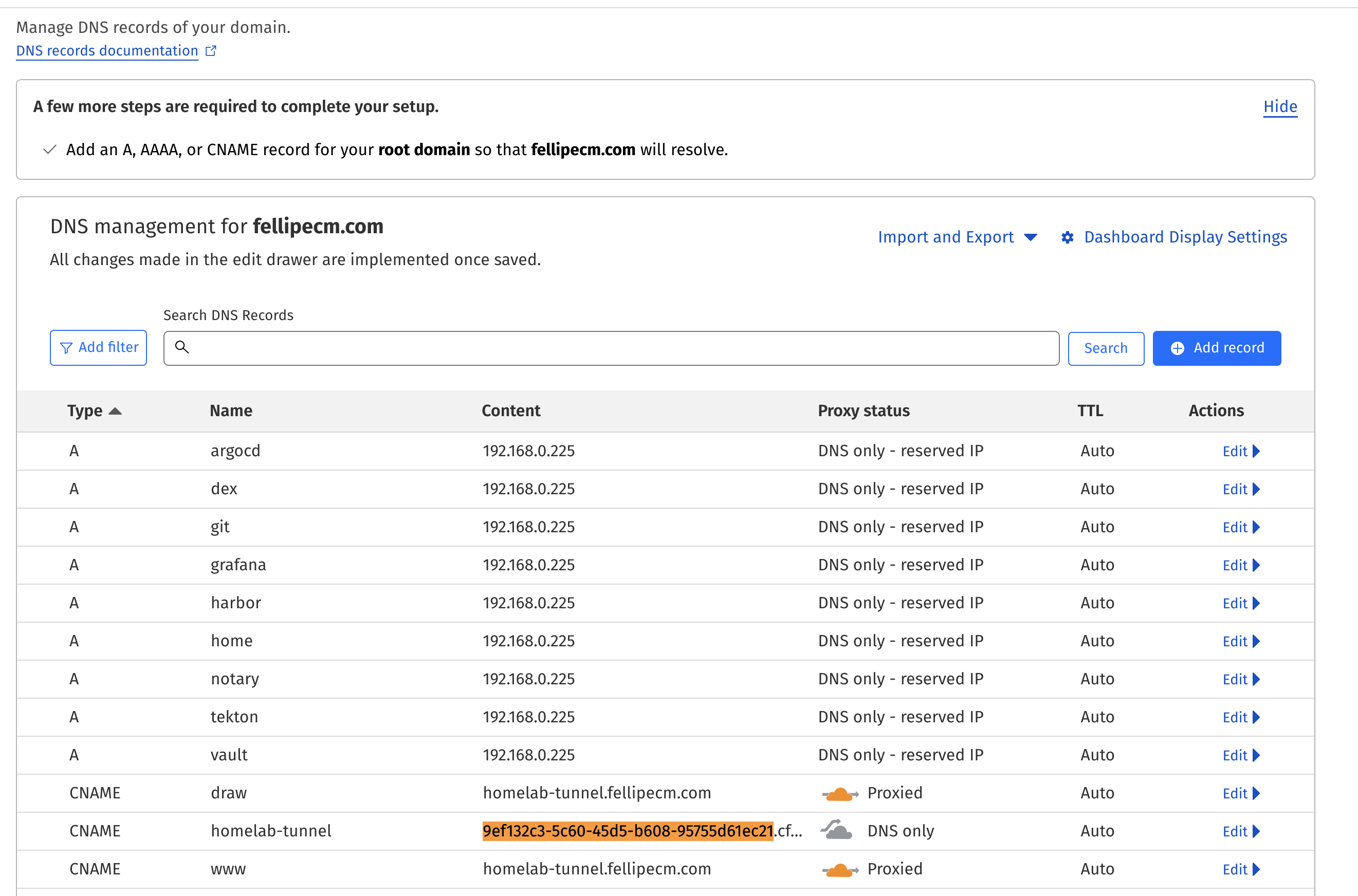Unable To Access Via Internet Cloudflared Tunnel · Issue 108 · Khuedoanhomelab · Github