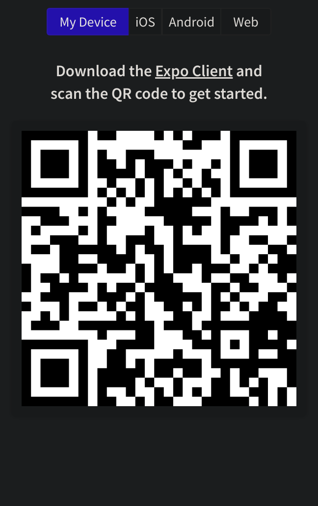 [Broken Website] Expo Snack QR code · Issue #3140 · darkreader/darkreader · GitHub