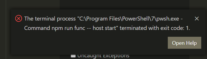 Terminal Auto Reply: `Terminal will be reused by tasks, press any key ...
