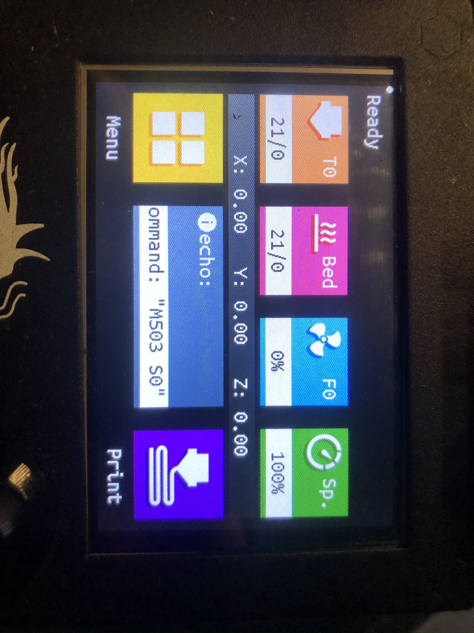 Unknown command: "M503 (S0)" · Issue #1173 · bigtreetech/BIGTREETECH ...