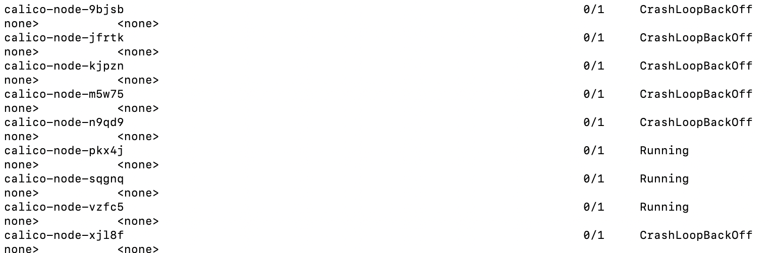 In BGP mode, all Typha instances being unavailable results in eventual ...