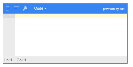 "Error in onChange callback: Error: Parse error on line 1" in code mode ...