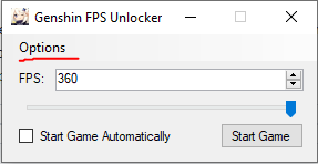 No options window · Issue #91 · 34736384/genshin-fps-unlock · GitHub
