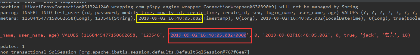 集成p6spy 日期格式显示问题 · Issue #1568 · baomidou/mybatis-plus · GitHub