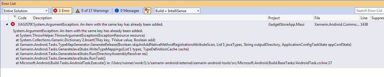 Failed To Build/Publish "Maui Blazor App" In Android Release Mode · Issue #10602 · dotnet/maui ...