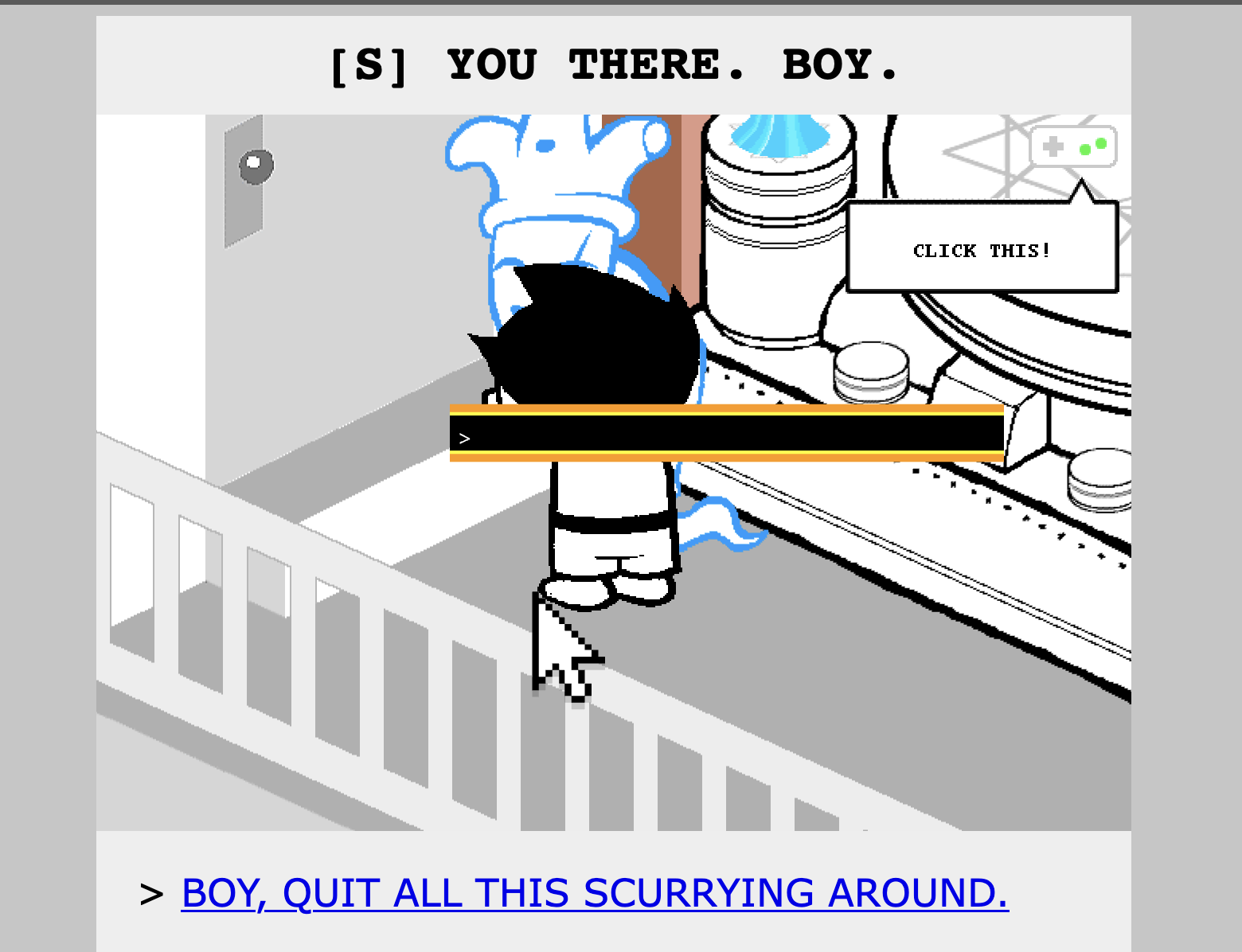 Flash animation is broken https://www.homestuck.com/story/253 · Issue ...