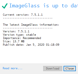 Menu says there's an update available, despite being updated · Issue #745 · d2phap/ImageGlass ...