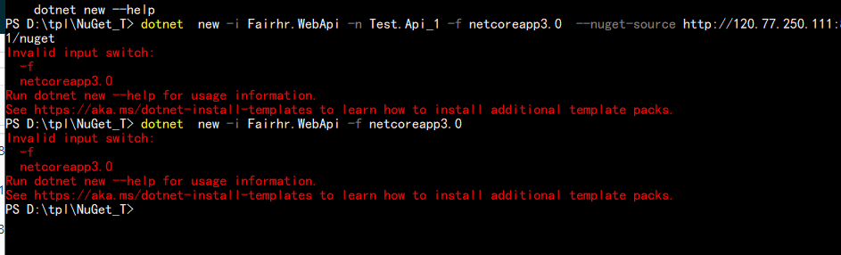 你好，我按照步骤搭建好了模板之后出现了一个问题。 · Issue #1 · ArtechZhu/Template · GitHub