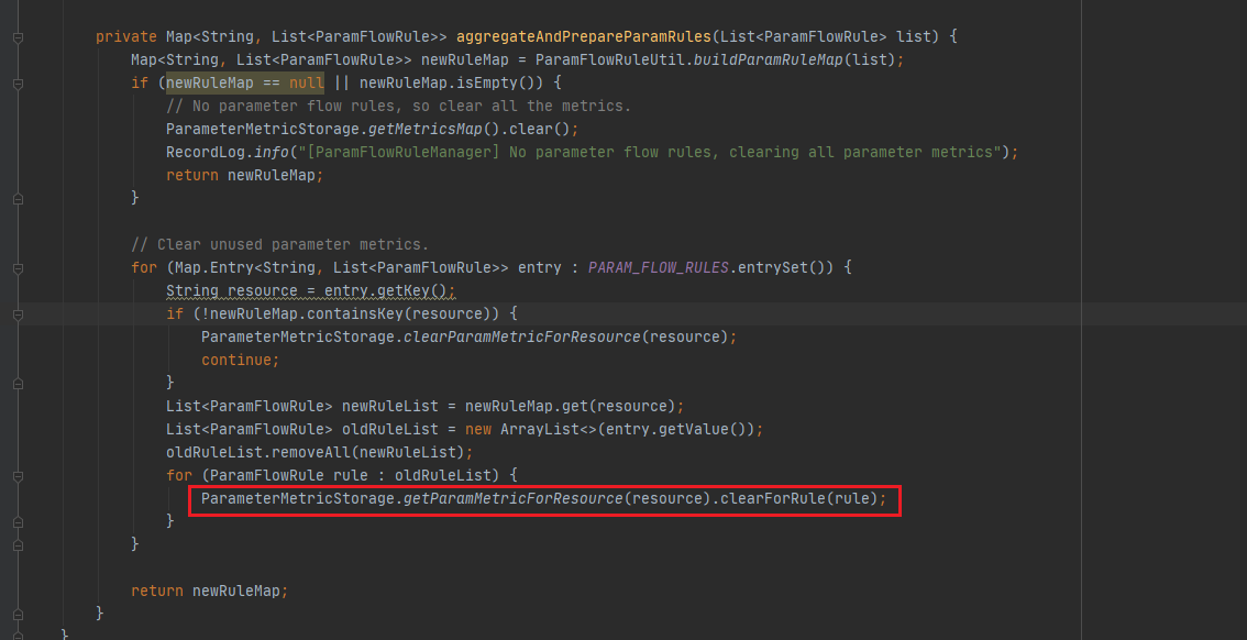 NPE when update ParamFlowRule before the resource has been requested once · Issue #1895 ...